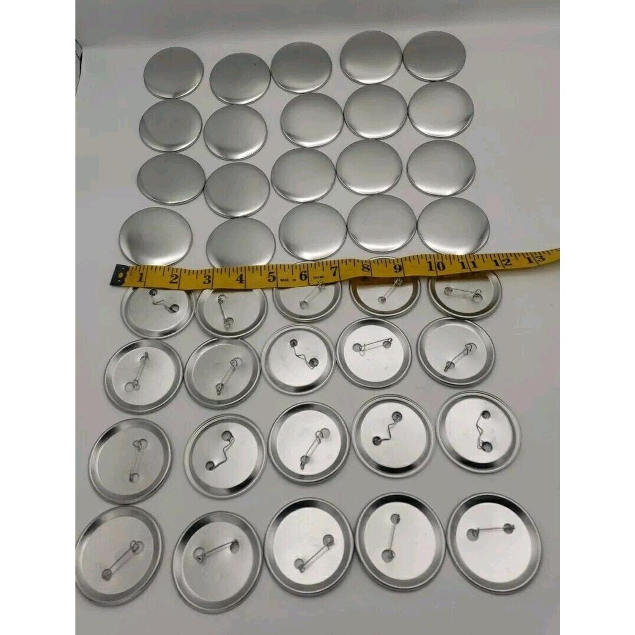 BLANK BUTTON PIN BACKS pin blanks pin supply round... - Depop