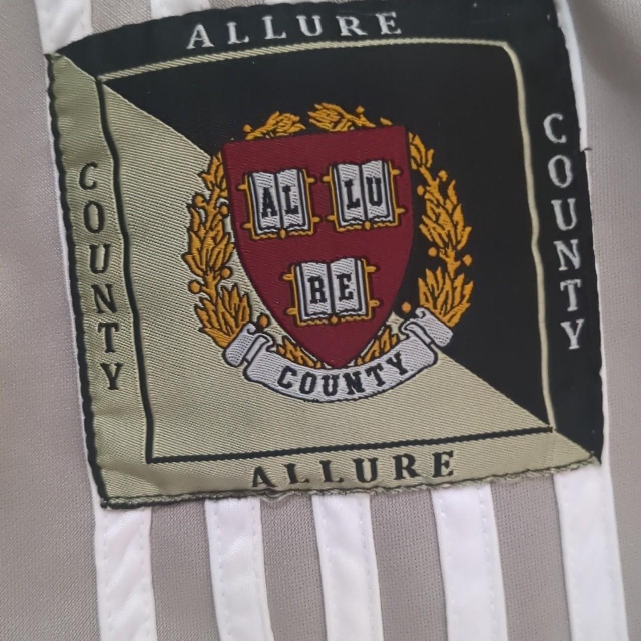 RARE Allure County "Crest" Track pant size XL down... - Depop
