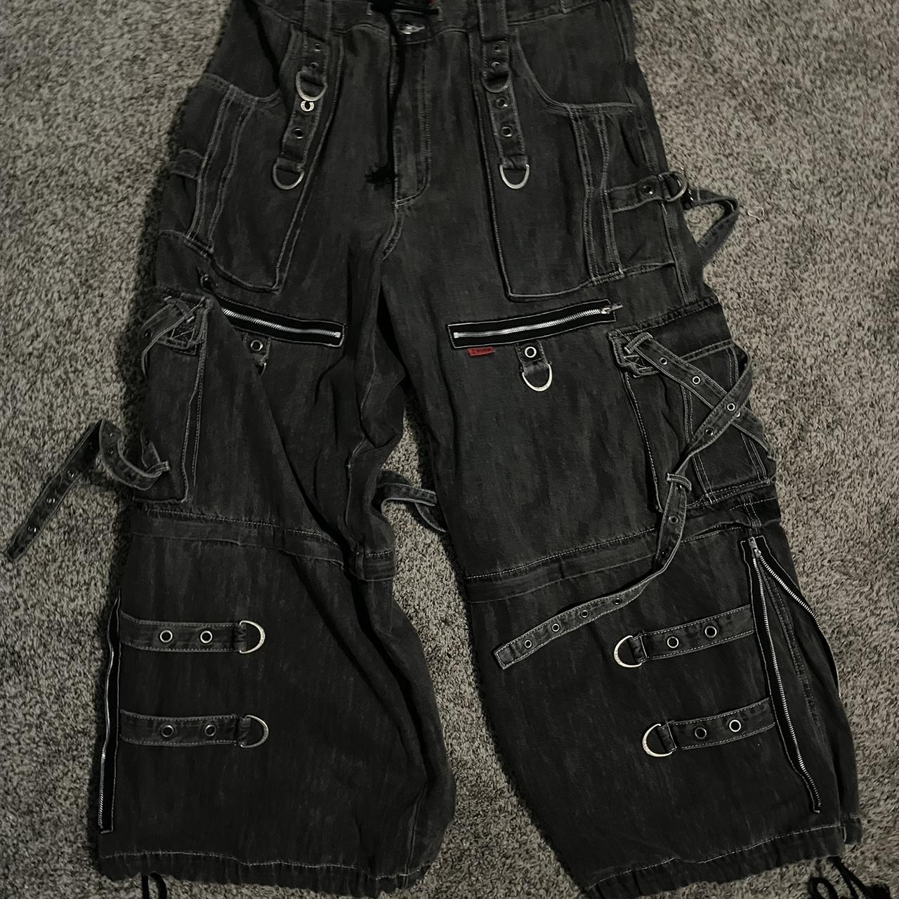 tripp nyc denim xstrap size xxl msg before buying... - Depop