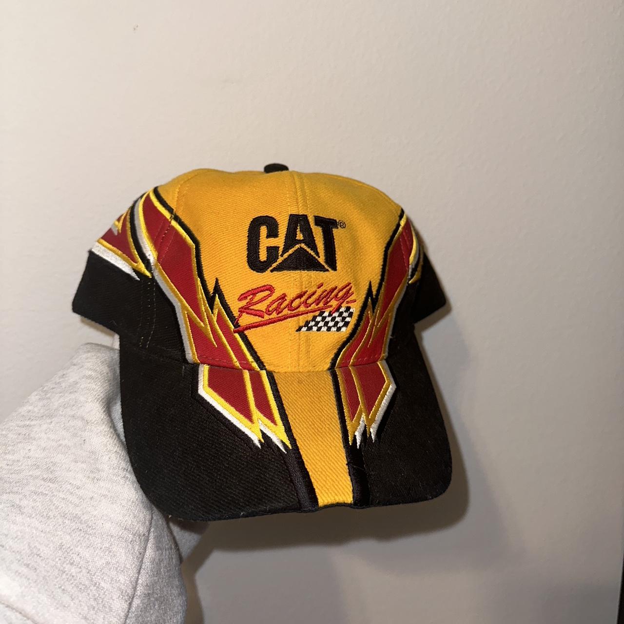 CAT racing hat Adjustable sizing - Depop