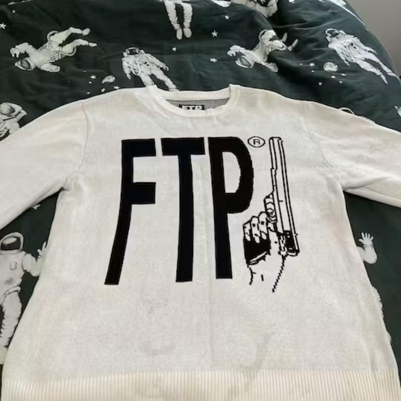 FTP Watch Your Back Sweater Rare piece Previous... - Depop