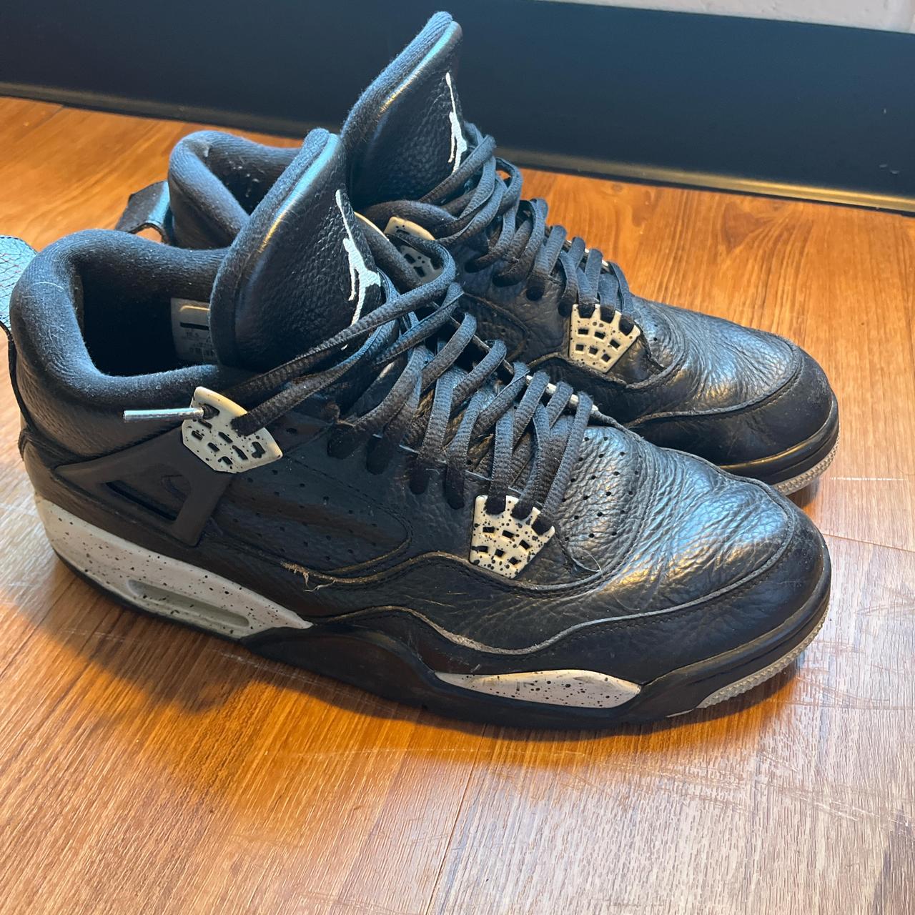 Jordan 4 Retro Oreos Worn but good condition... - Depop