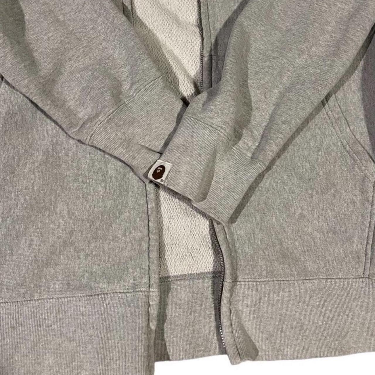 Rare Grey Bape Zip Up -in great condition -very... - Depop