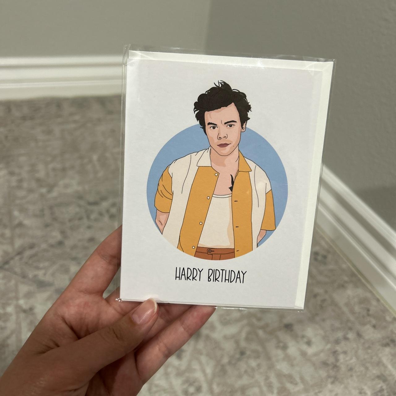 Harry Styles Birthday Card #harrystyles... - Depop