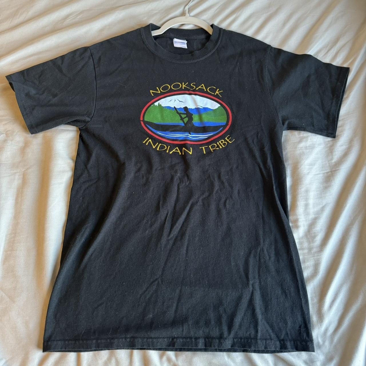 Nooksack Native American Shirt Great Condition, No... - Depop