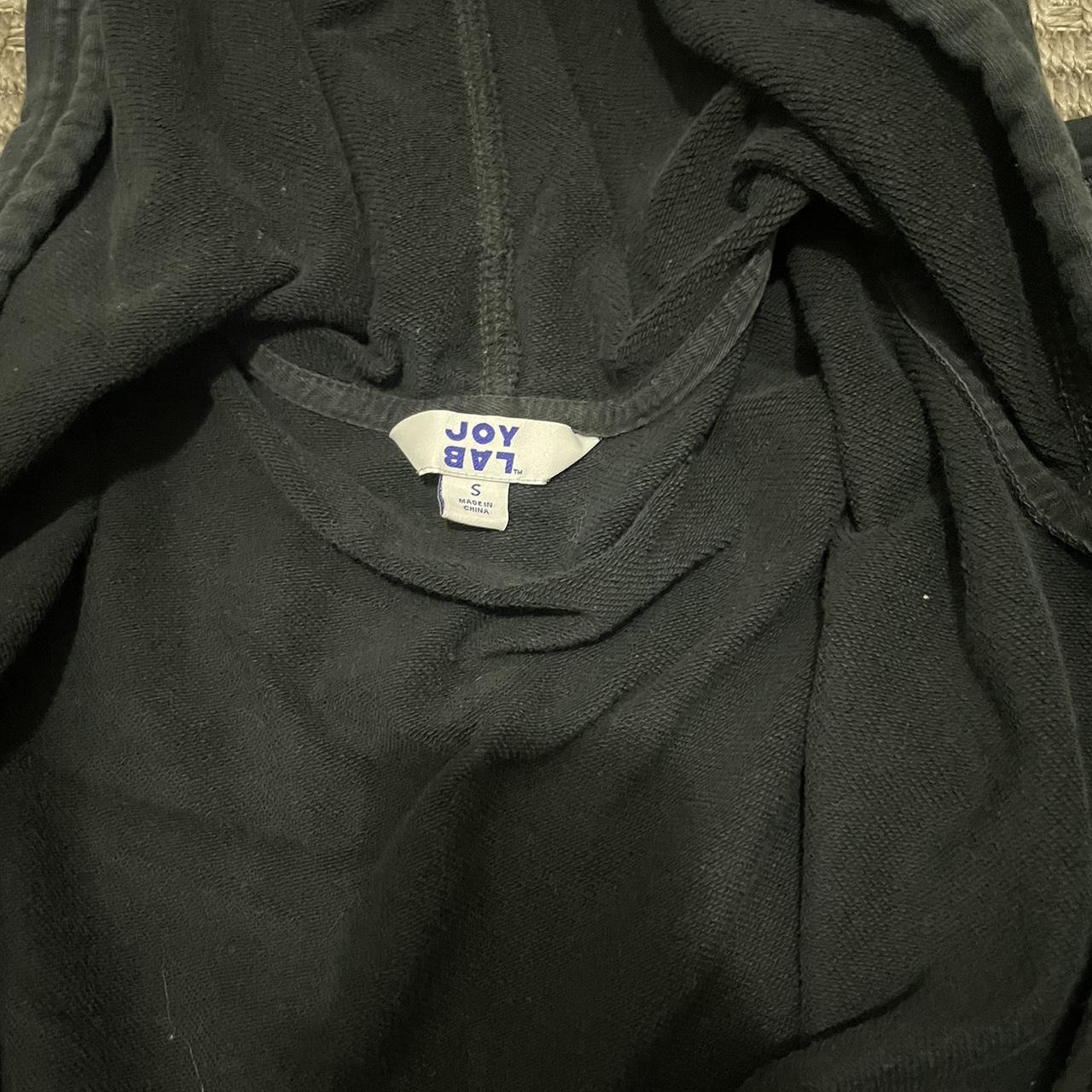 Black Joy Lab Zip Up Hoodie Size S - Depop