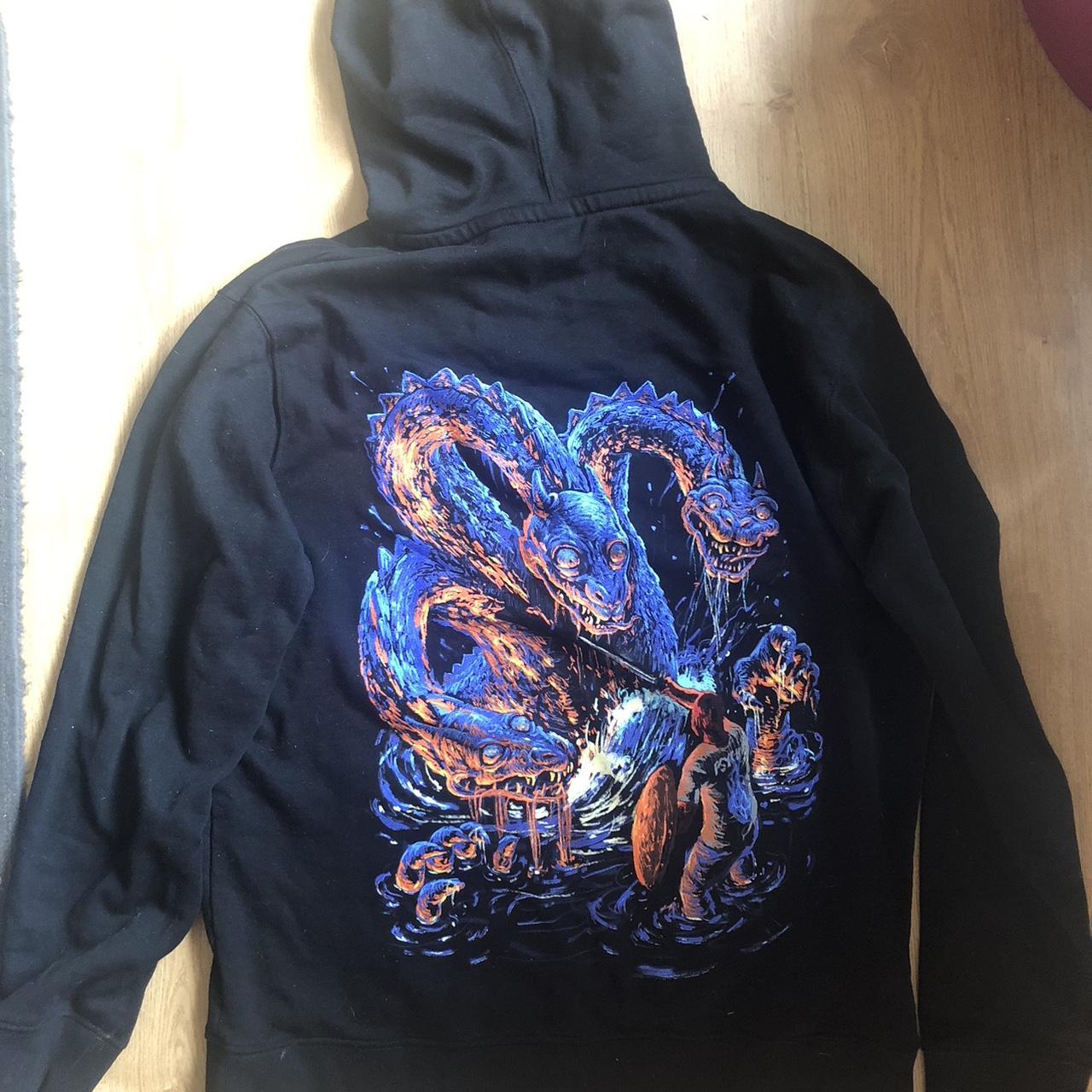 - -Santan Dave “We’re All Alone” Hoodie -Immaculate... - Depop