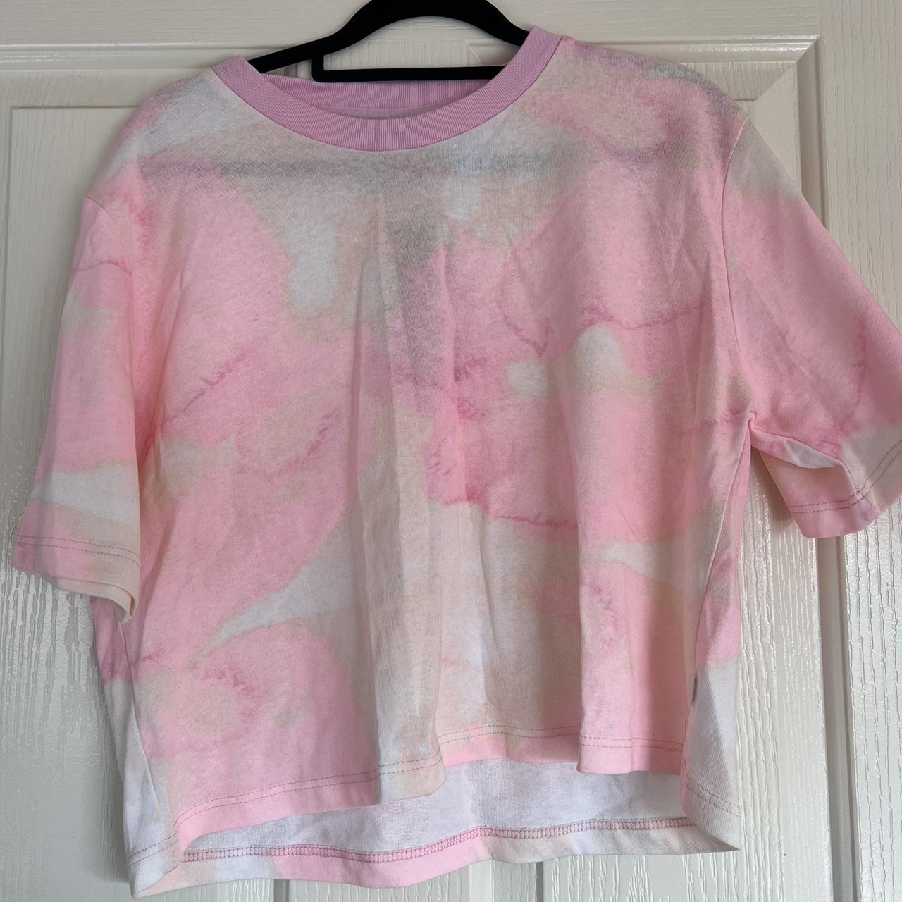 Bonds Pink Tie Dye Box Top Size Large Never worn... - Depop