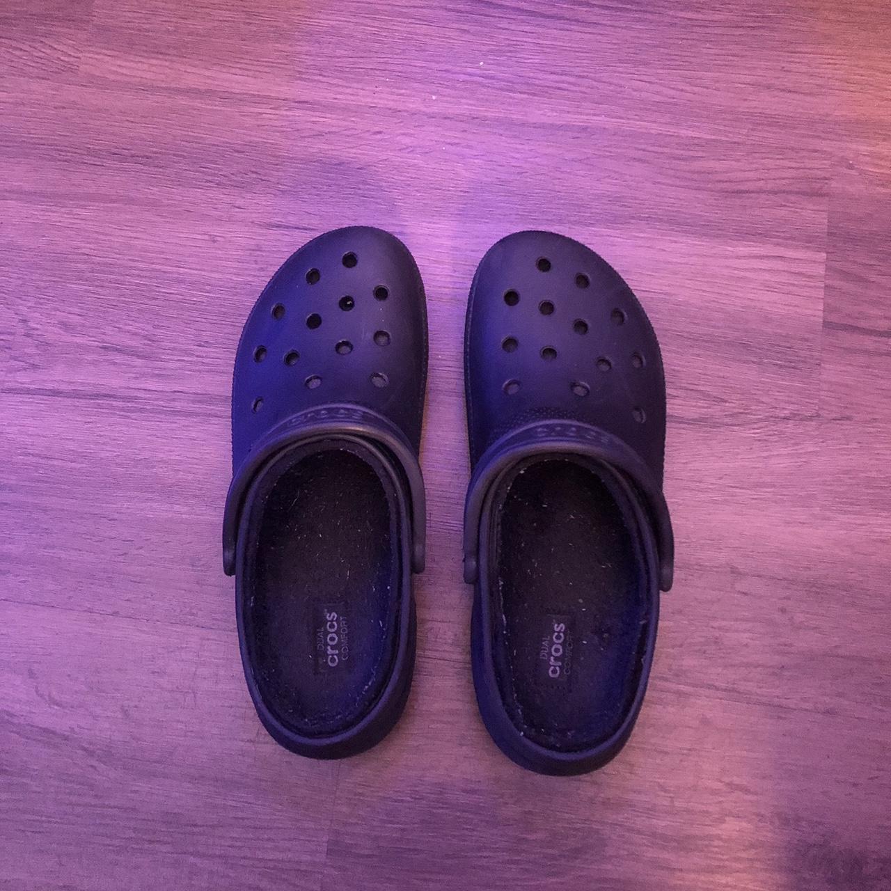 Black Crocs Depop