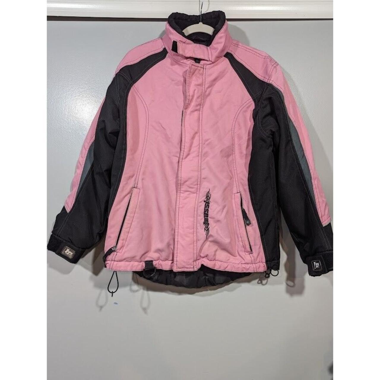 Mossi Snowmobile Jacket Coat Women's Medium Black... - Depop