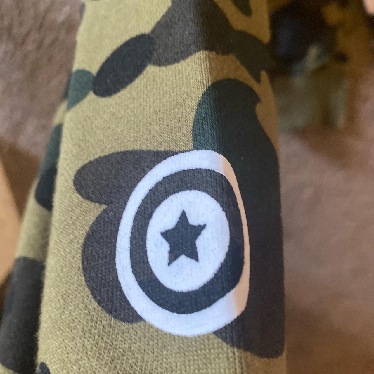 Half sided panda Bape - Depop