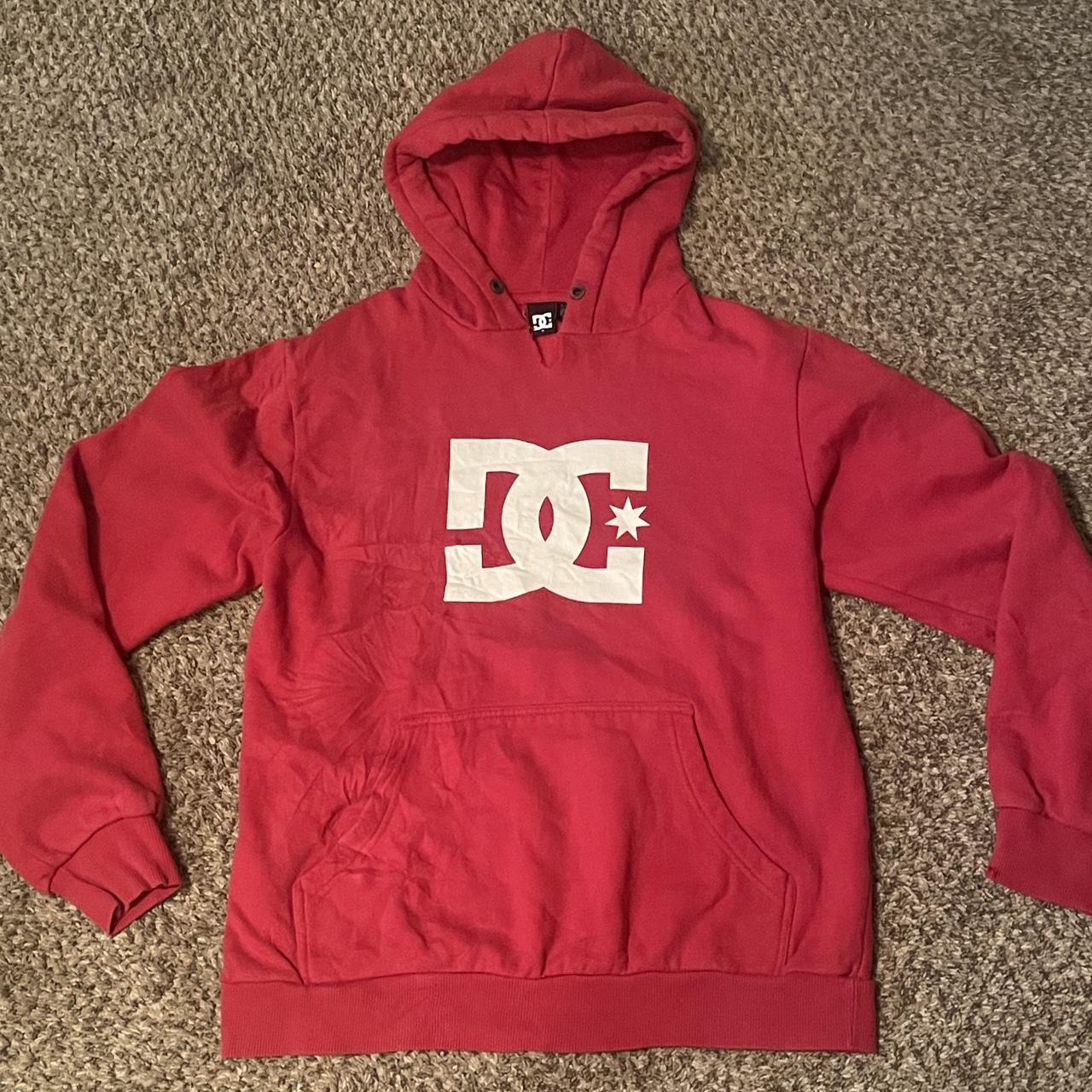 y2k DC Hoodie Size Medium 🛑ON HOLD RN🛑 ⚡️Wrinkled in... - Depop