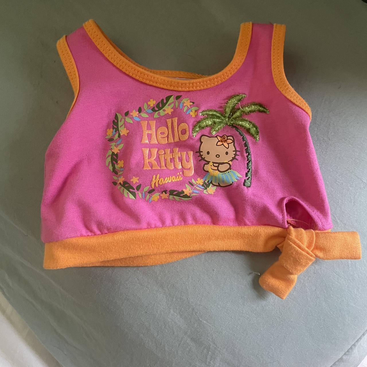 Hello kitty HTF rare build a bear tan hula girl... - Depop