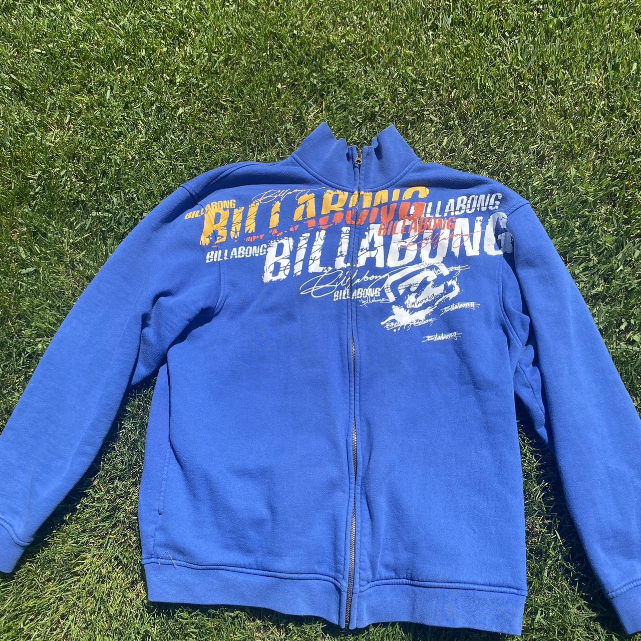 Vintage y2k BillaBong zip up -perfect condition... - Depop