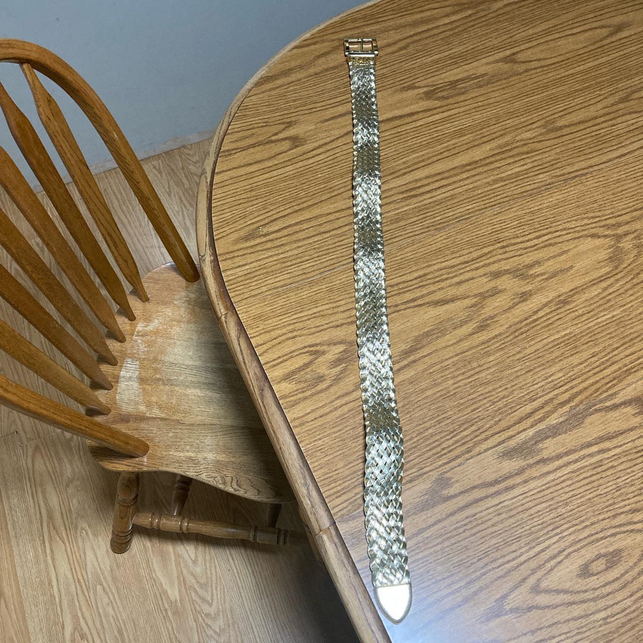 Gold omega belt, pretty retro looking and has some... - Depop