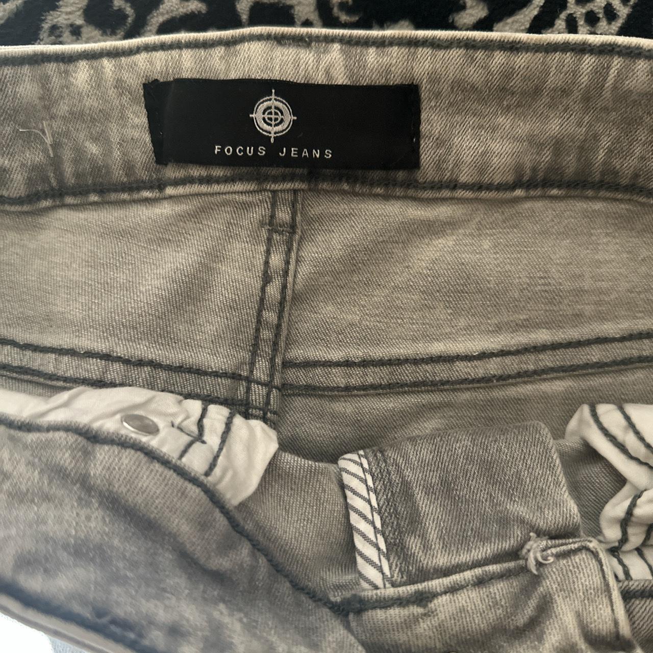 Focus jeans super stacked Size 32 - Depop