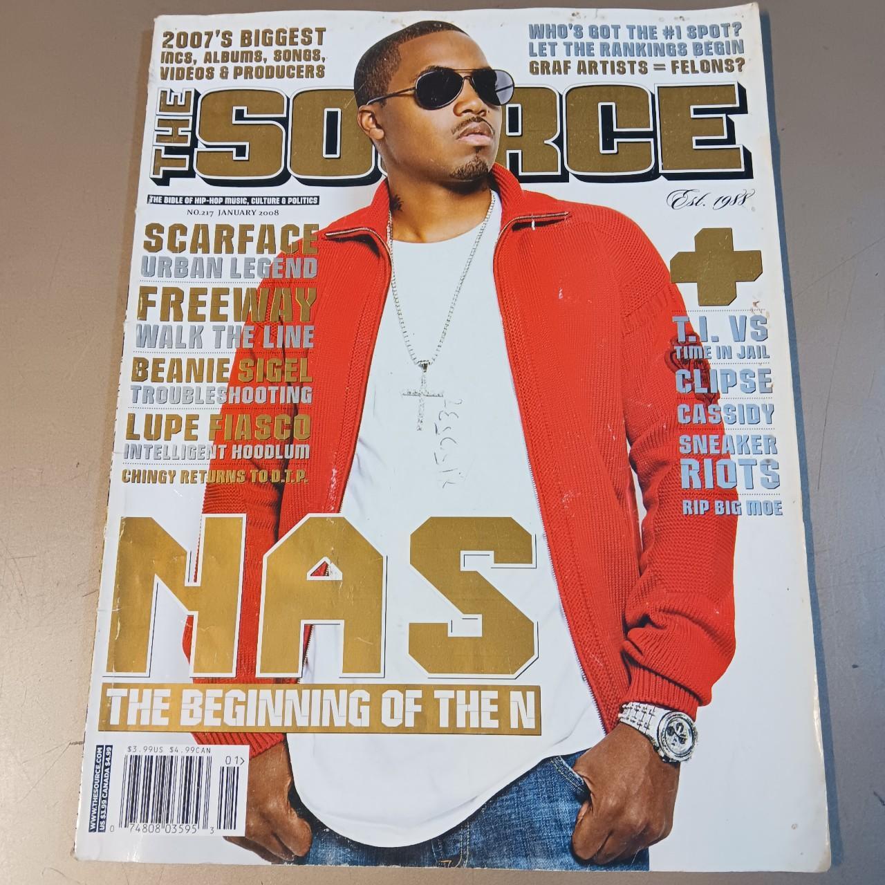 January 2008 The source magazine Nas the beginning... - Depop