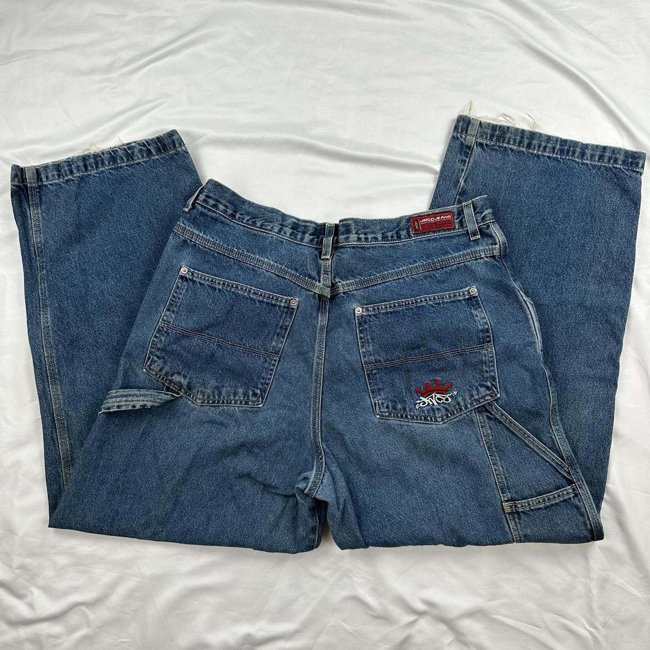 Vintage 90’s JNCO jeans 85 Style: M1705DY Cut:... - Depop