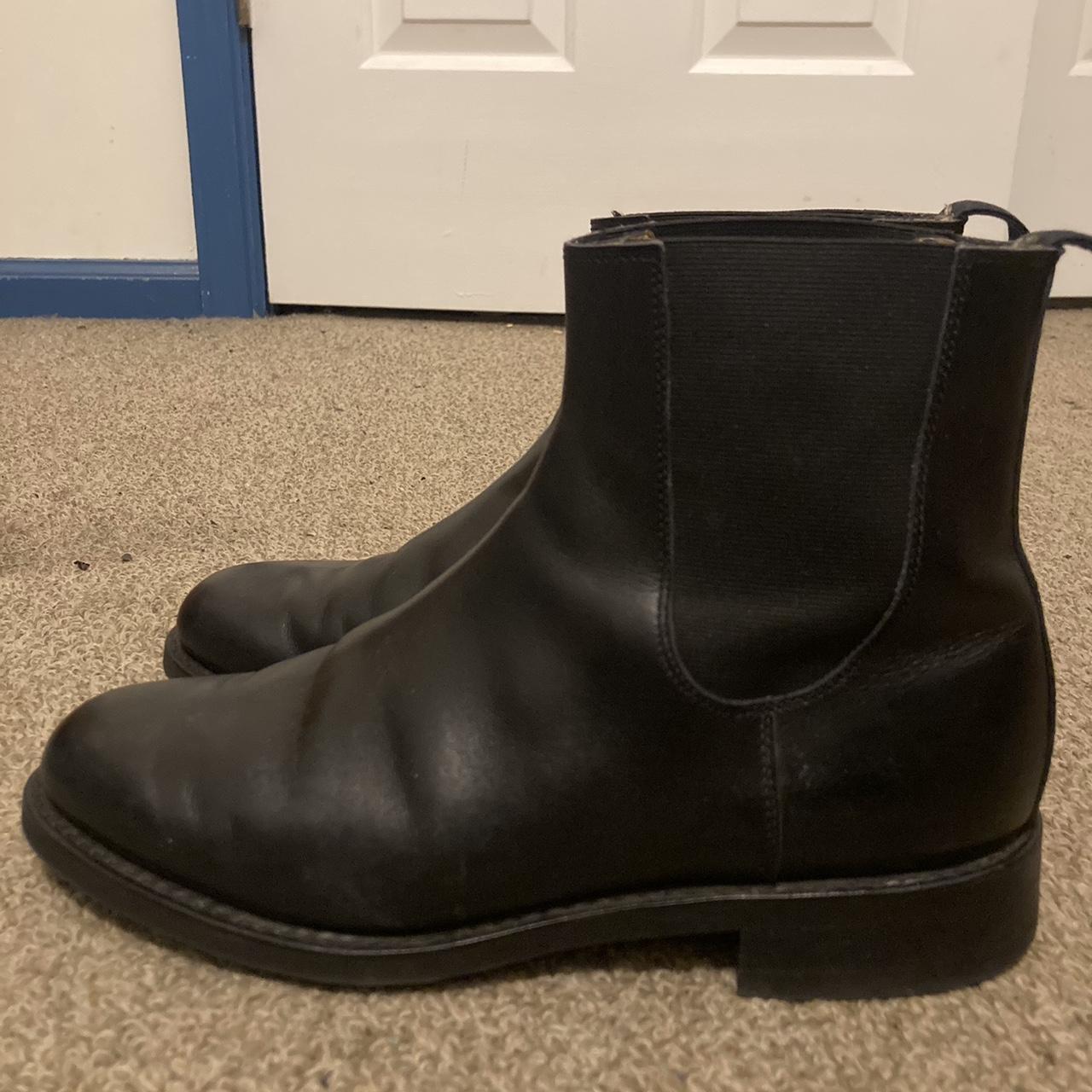 Paraboot Chelsea Boots, lightly worn - some signs of... - Depop