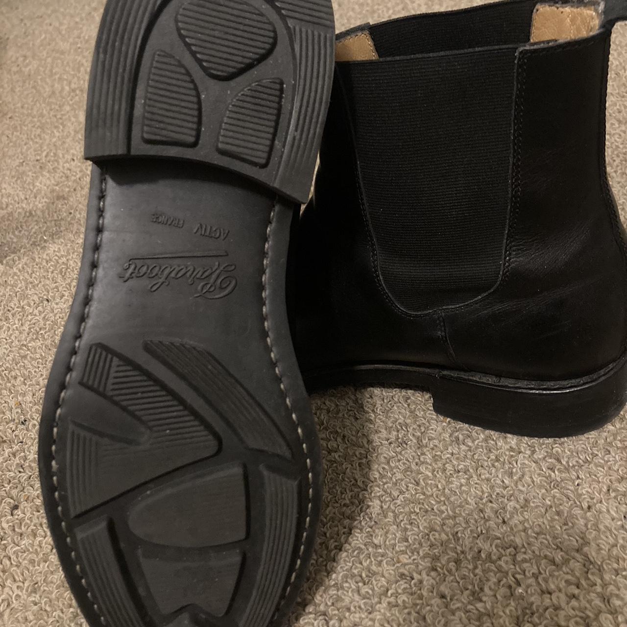 Paraboot Chelsea Boots, lightly worn - some signs of... - Depop