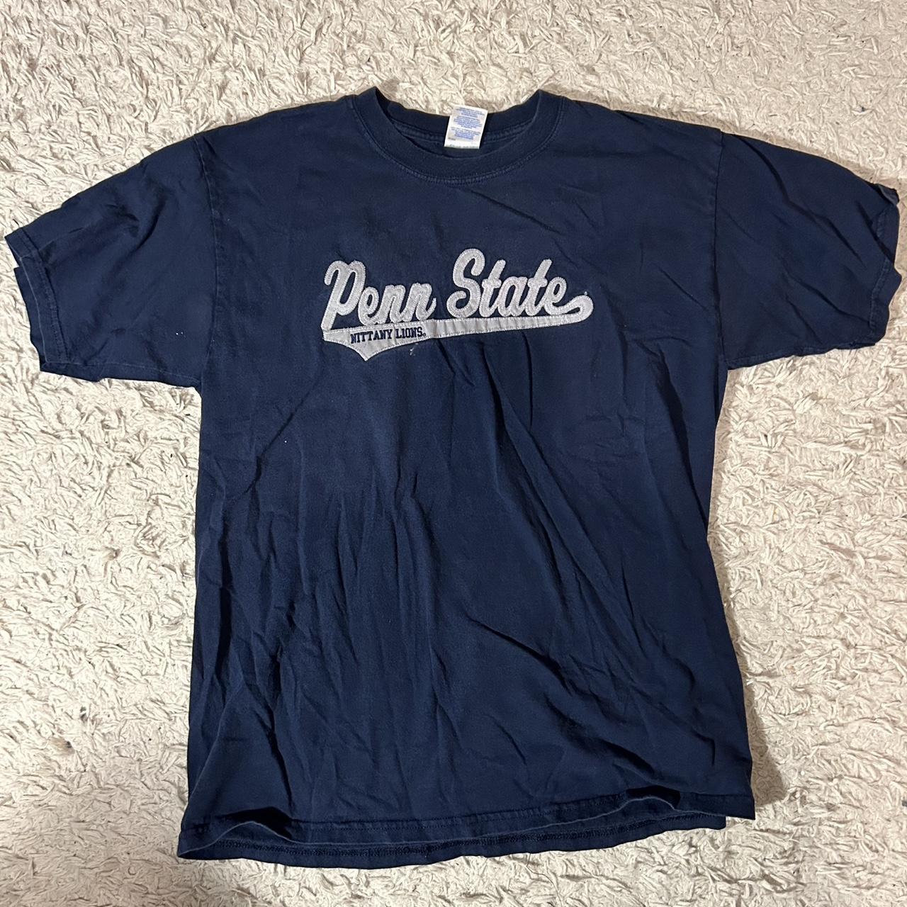 Navy blue vintage Penn State t-shirt #PennState tee - Depop