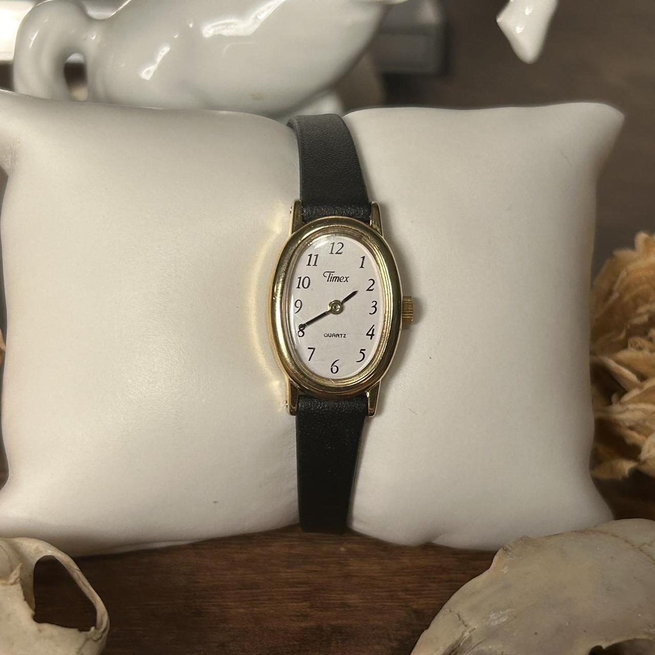 Timex oval womens watch An oval watch with white... - Depop