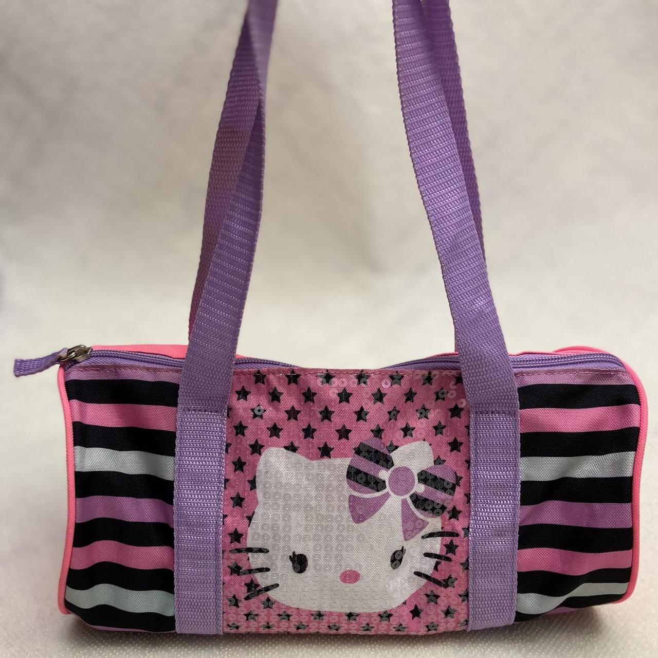 Hello Kitty Mini Duffel Bag/ Gym Bag • has minor... - Depop