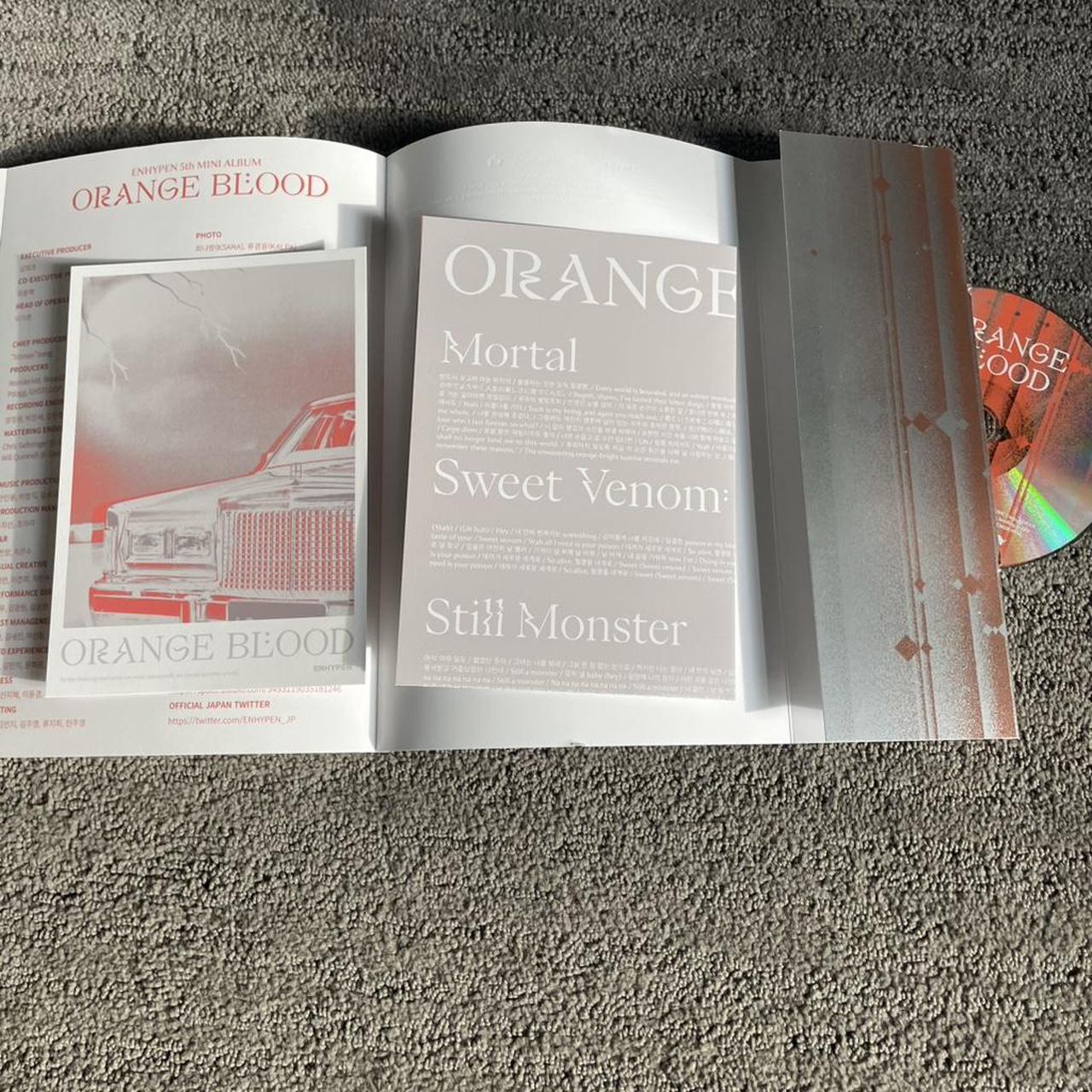 Enhypen orange blood album without photocards. All... | Depop