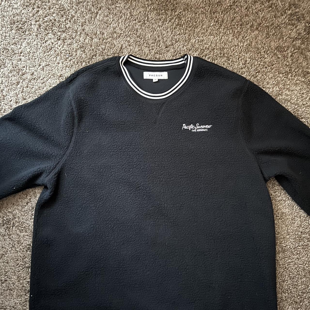 Black Pacsun Crewneck Good Comfy Quality - Depop