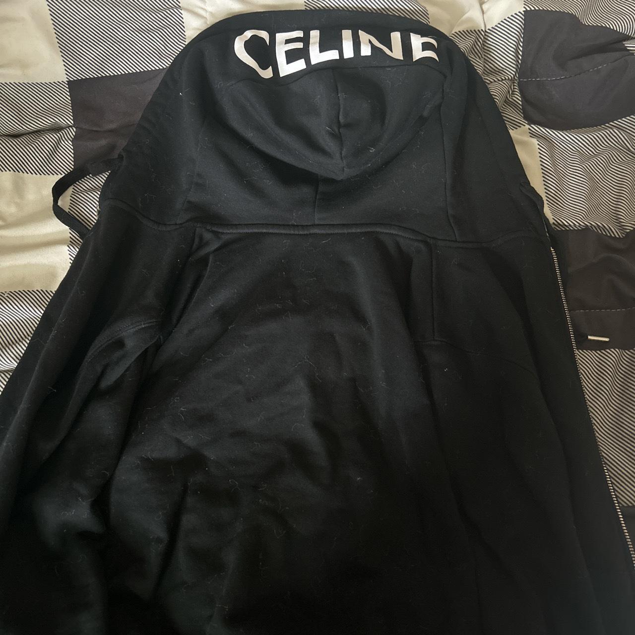 Celine zip up hoodie - Depop
