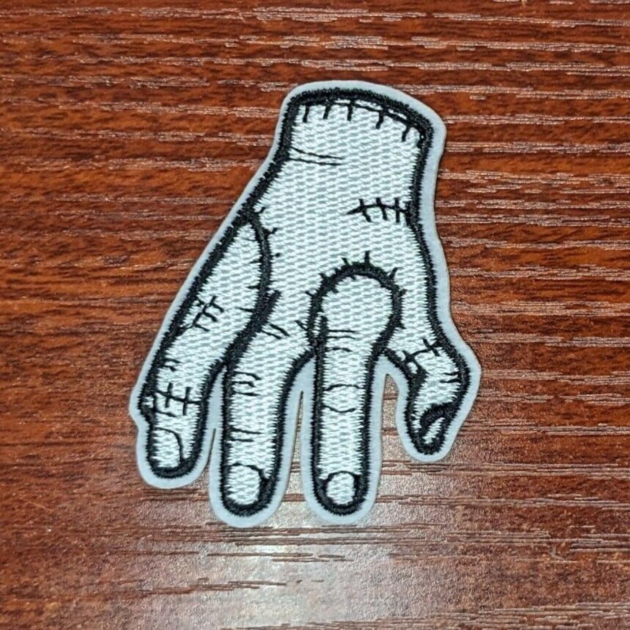 Thing Patch Addams Family Wednesday Addams Horror... - Depop