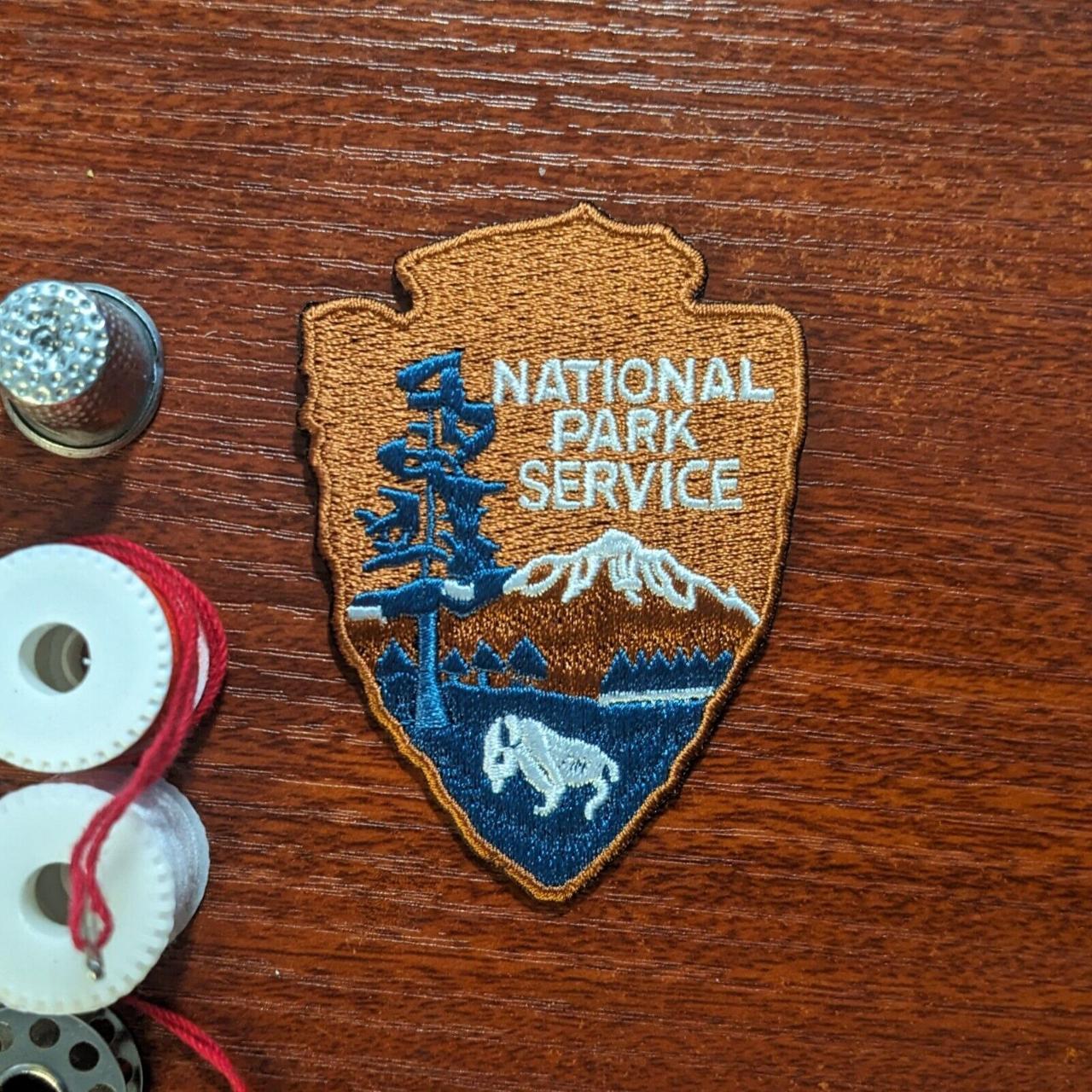 National Park Service Patch 3x2.25" Outdoors... - Depop