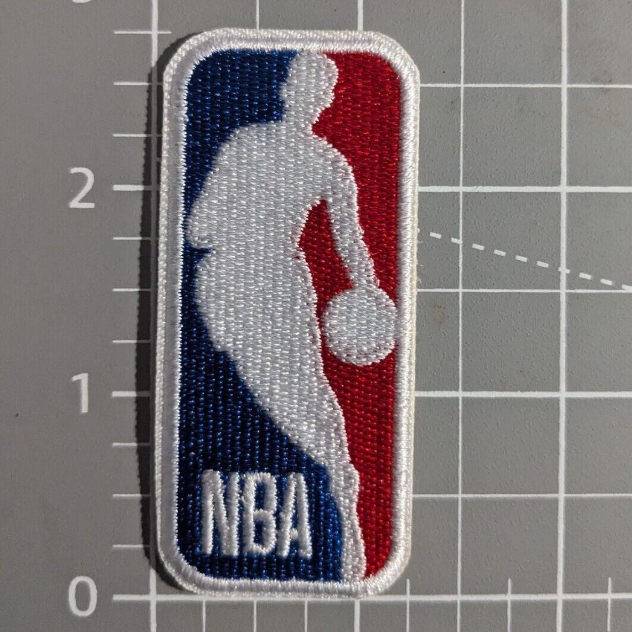 NBA Logo Patch Basketball Jerry West Embroidered... - Depop