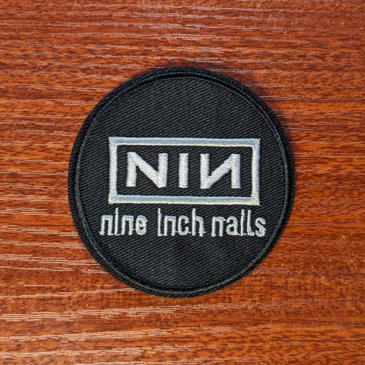 Nine Inch Nails NIN Patch 2.75x2.75" Industrial... - Depop