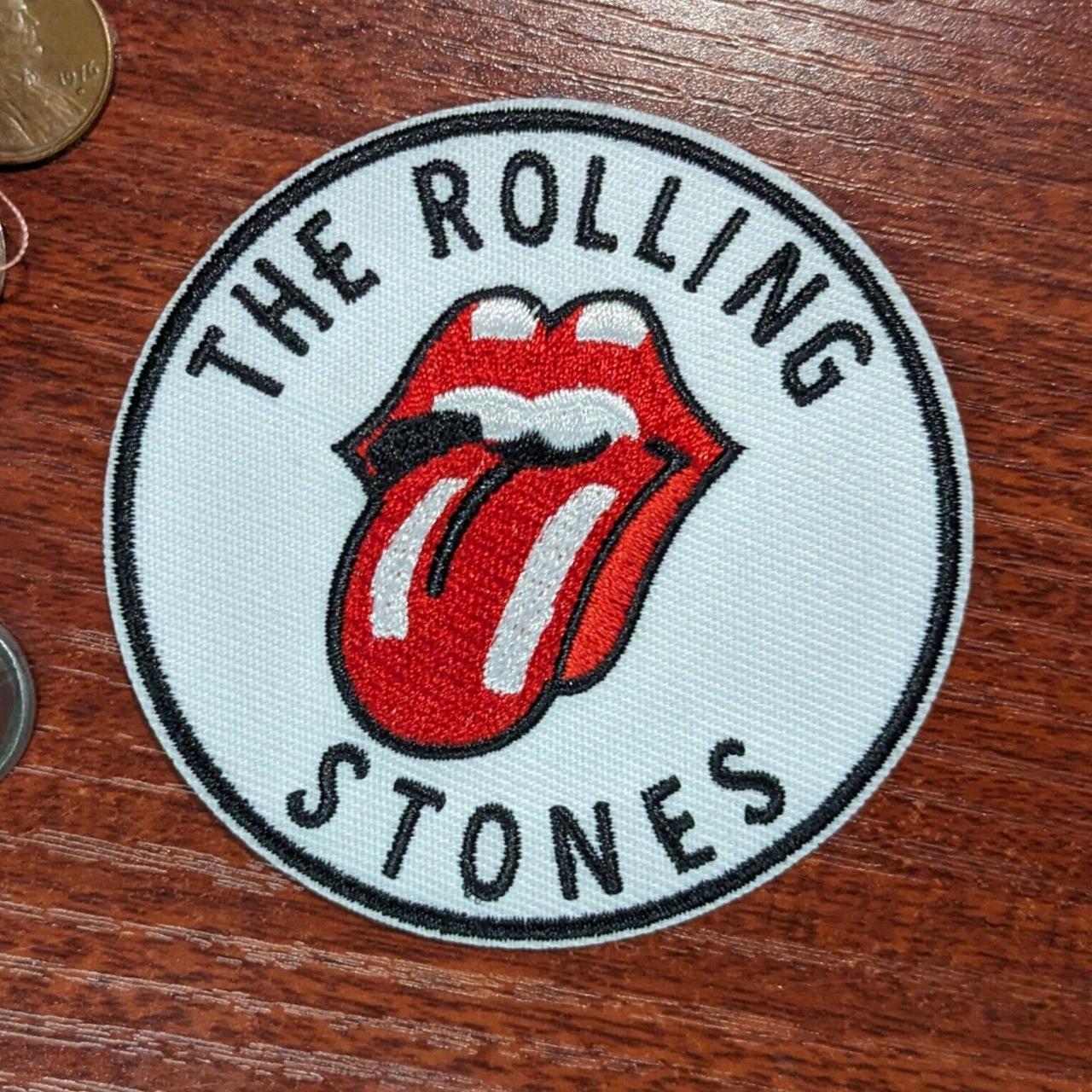 The Rolling Stones Band Patch 60s Classic Rock... - Depop