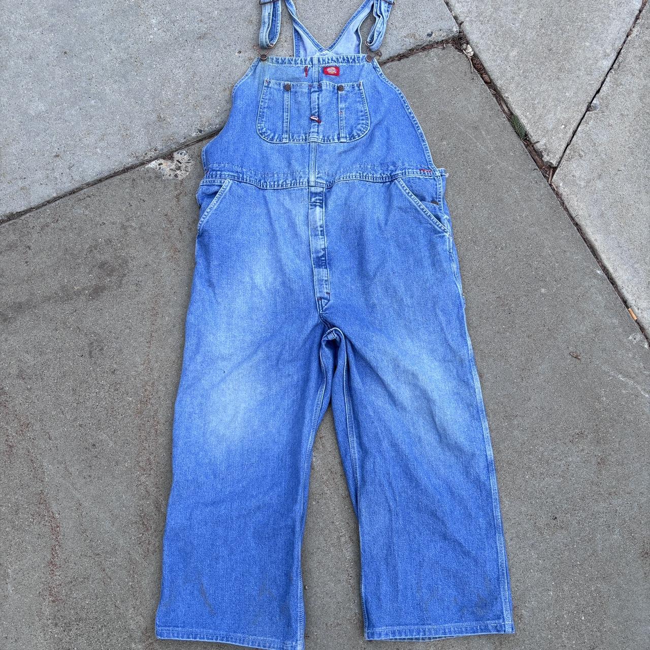 size 44x30 dickies overalls - Depop