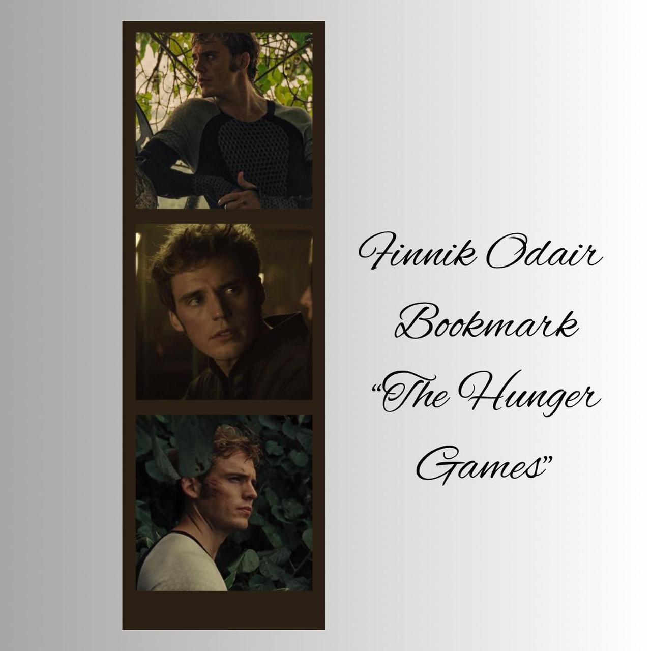 Finnick* Odair in The Hunger Games Bookmark 2in by... - Depop