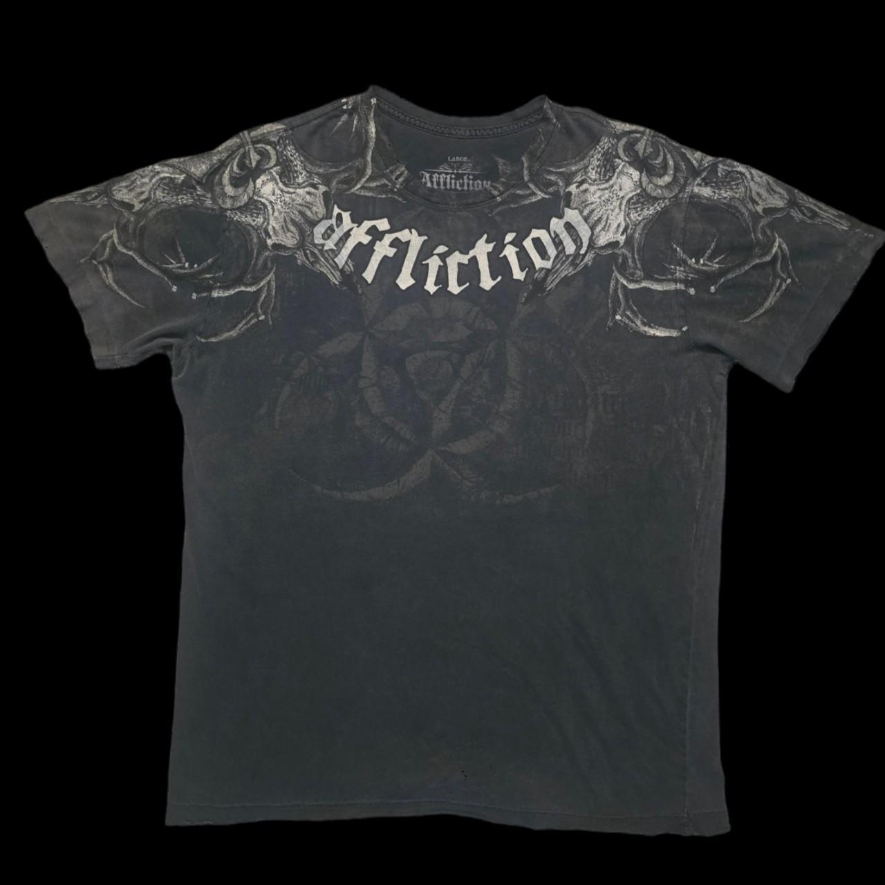 SUPER RARE AFFLICTION BIOHAZARD COLLAB ‼️NOT REAL... - Depop