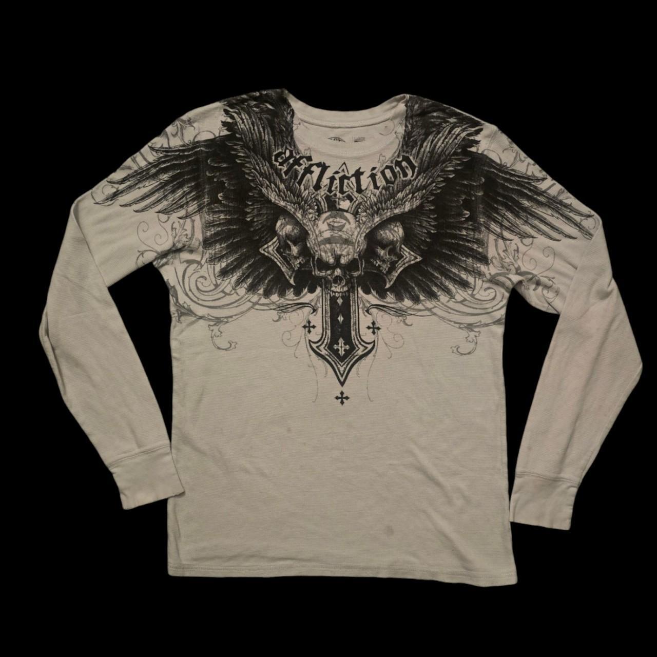 Insane Af Affliction "Demon-Eyes" Thermal In... - Depop