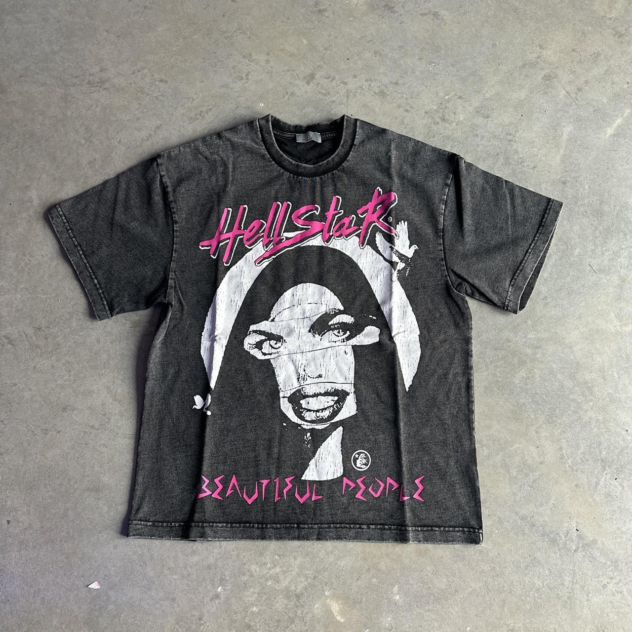 HELLSTAR T-SHIRT receipt in 3rd slide - Depop