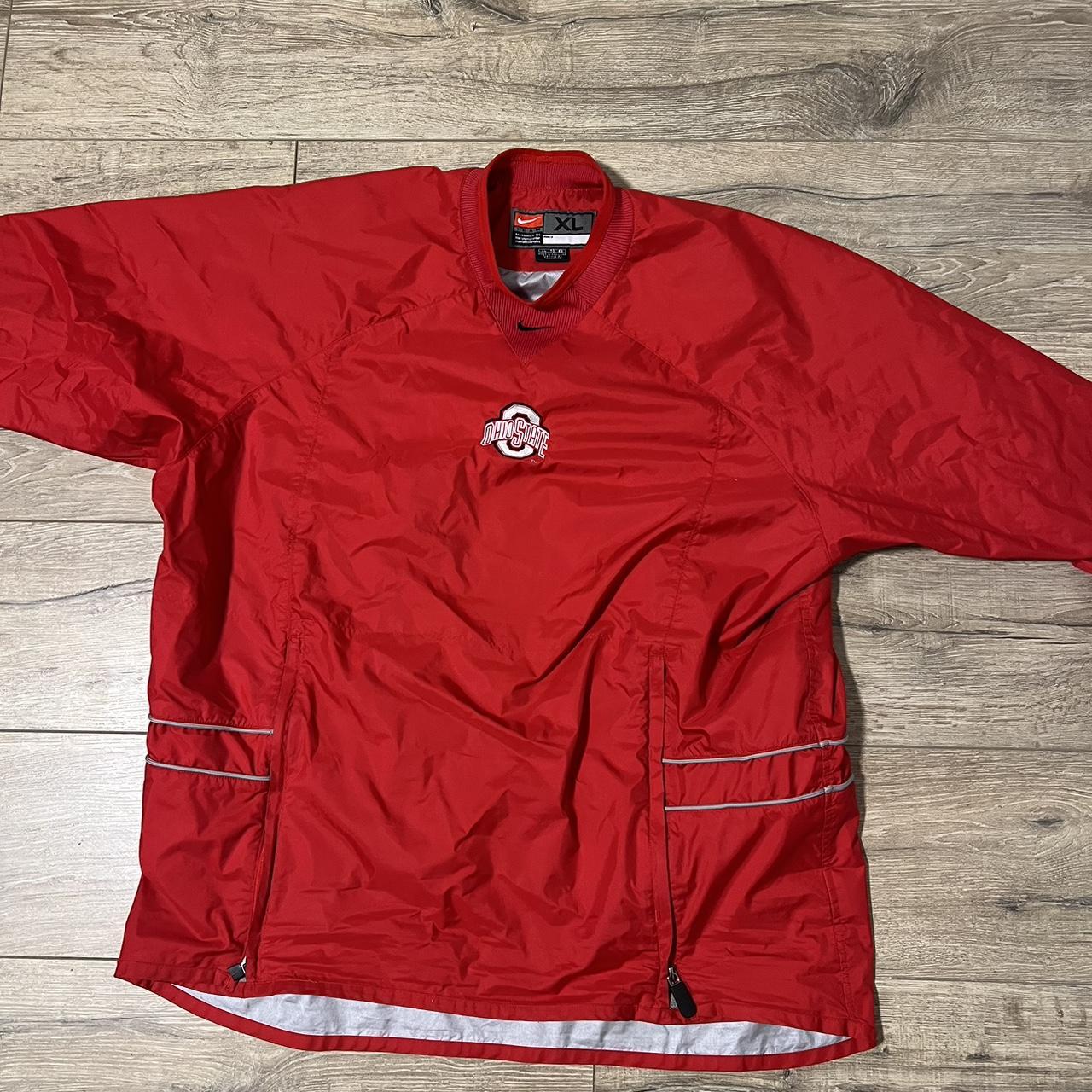 Rare Vintage Ohio State Nike Windbreaker... - Depop