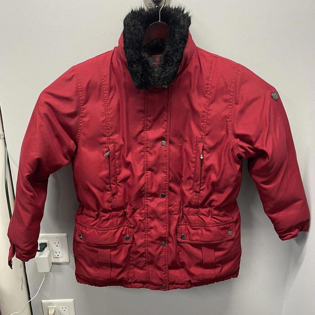 Vintage Women’s Ralph Lauren Down Jacket Sz Medium... - Depop
