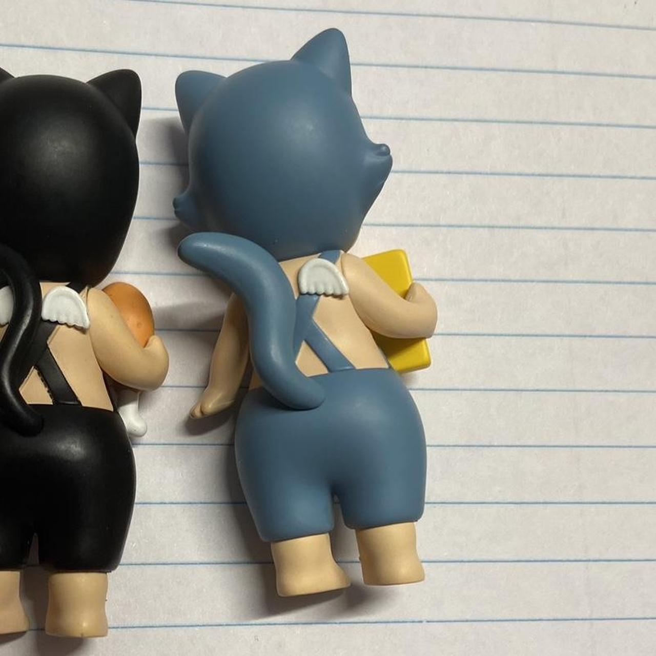 blue cats life sonny angel black cat has been sold - Depop