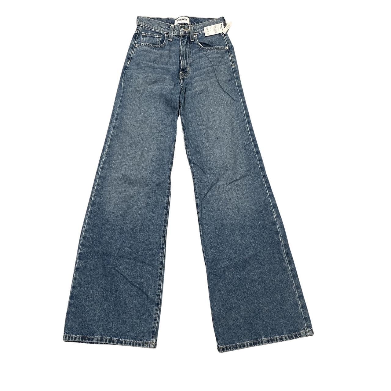 brand new rsq wide leg, dark wash jeans - Depop