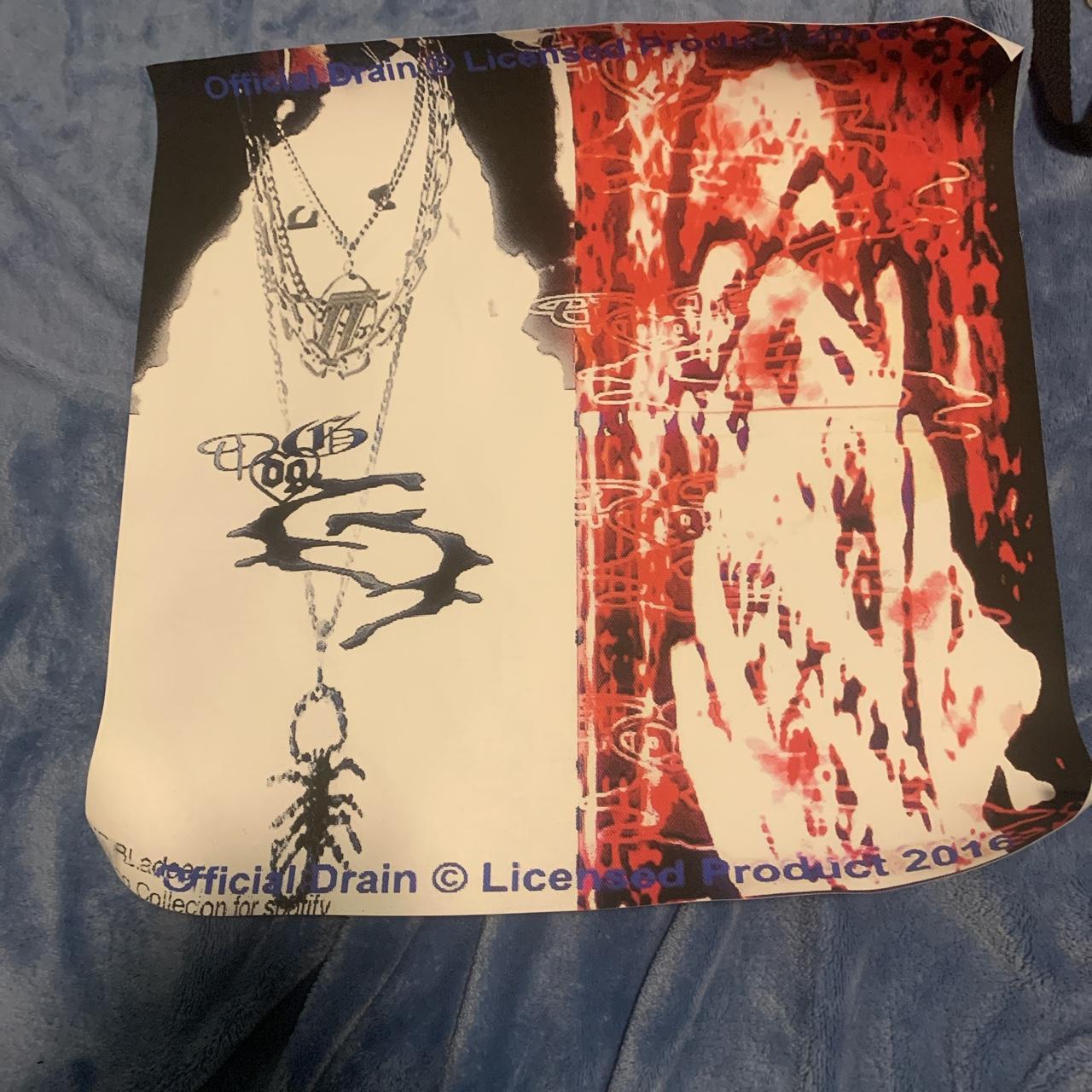 rip bladee poster 40x40 cm - Depop