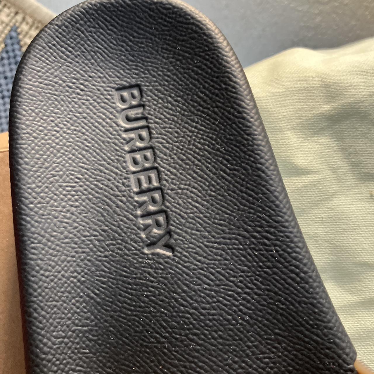 Burberry slides Original Receipt In box - Depop