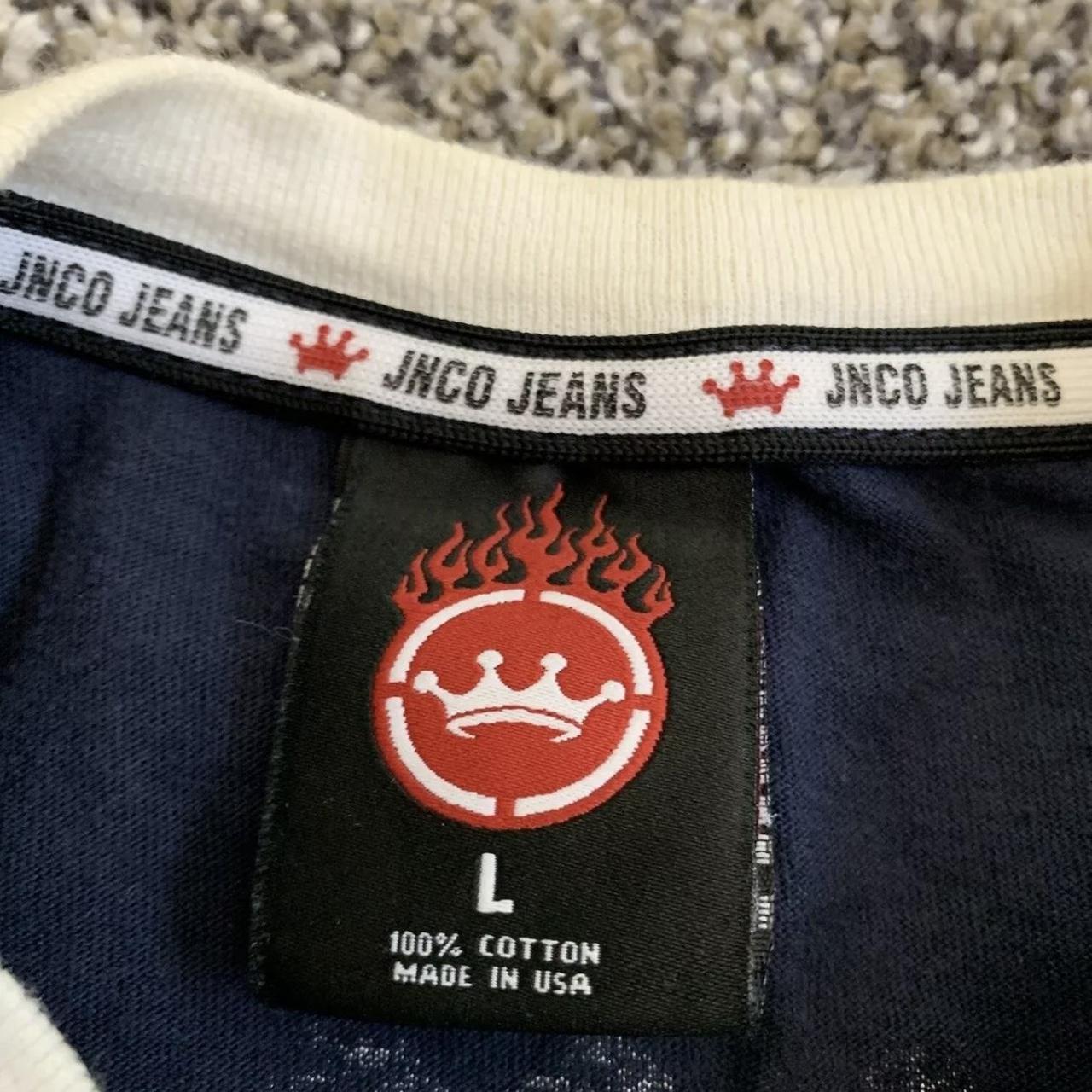 Vintage JNCO Jeans T-Shirts Crown Long Sleeve 2000s... - Depop