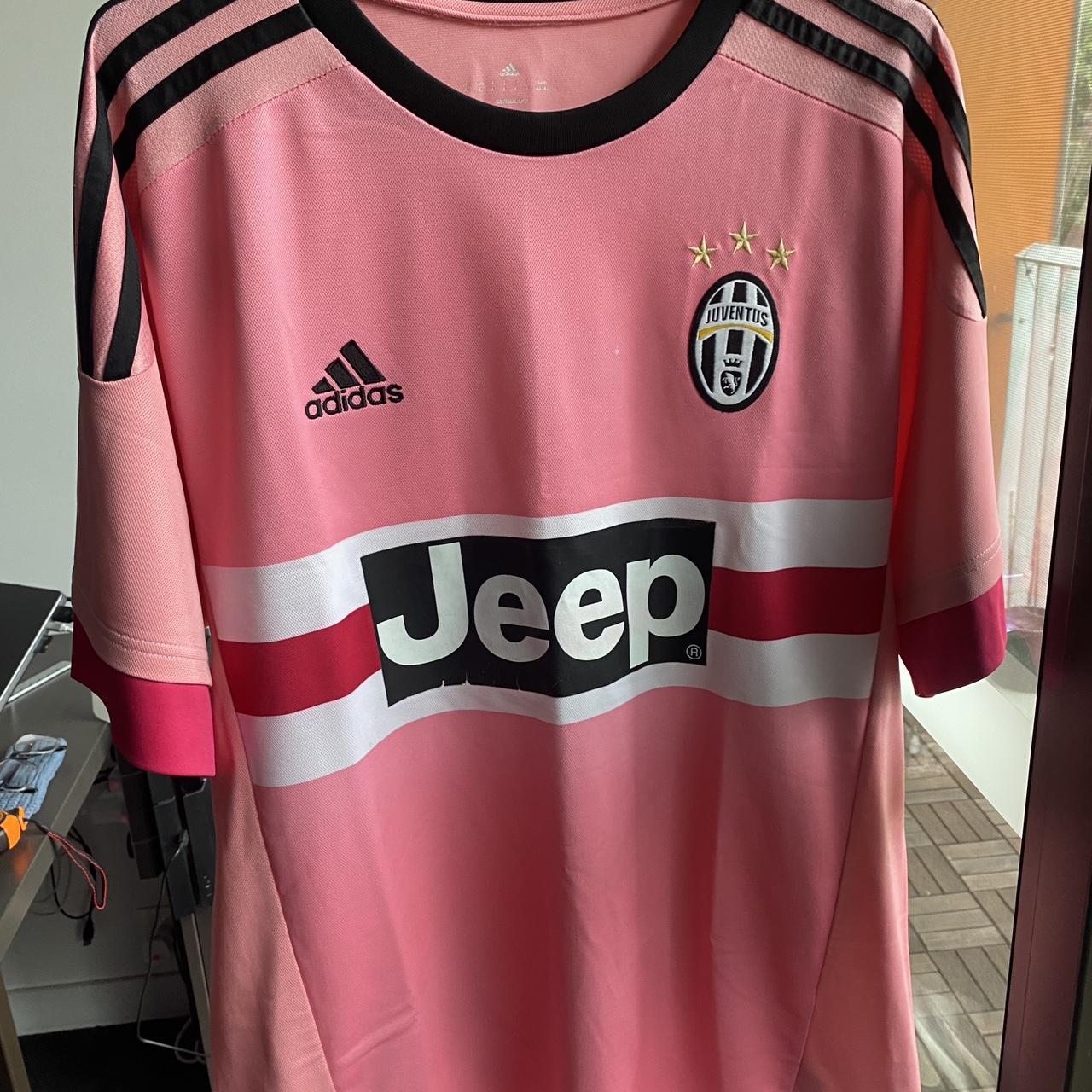 Juventus Pink #football #jersey #retro - Depop