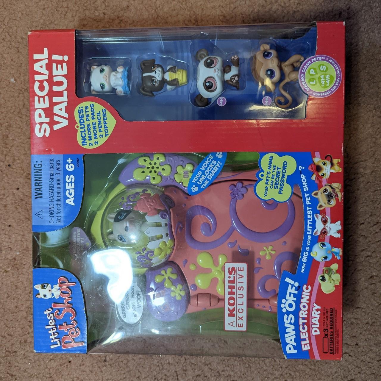 LPS Littlest Pet Shop Paws Off Electric Diary NIB... - Depop