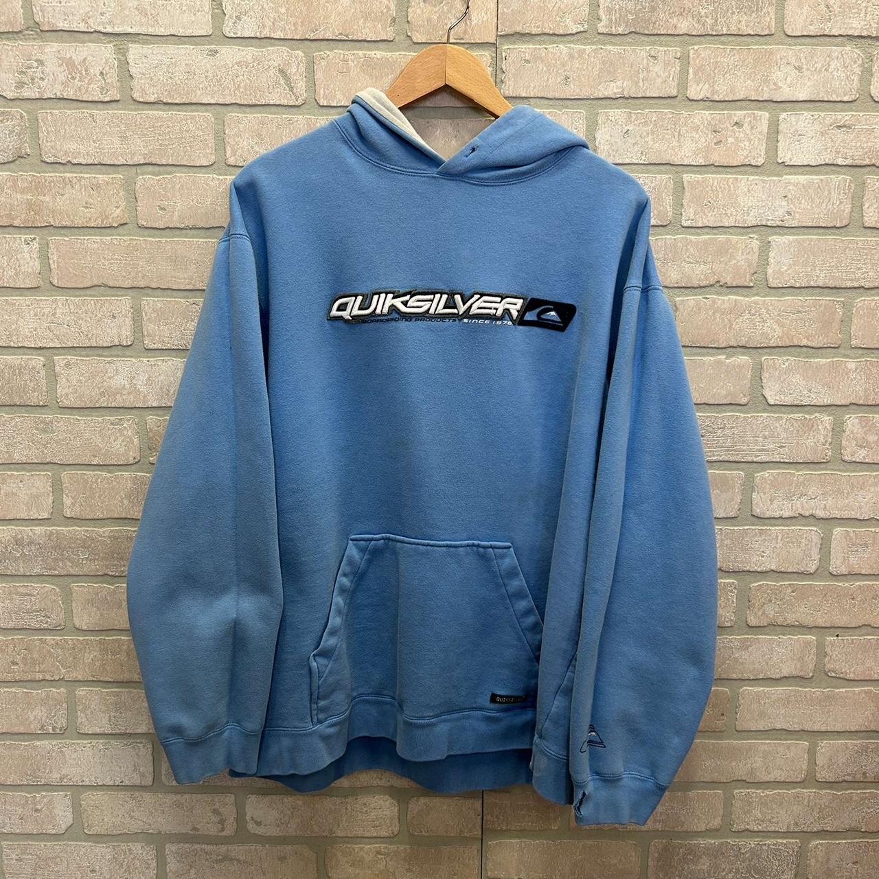 Vintage quicksilver hoodie Size large - Depop